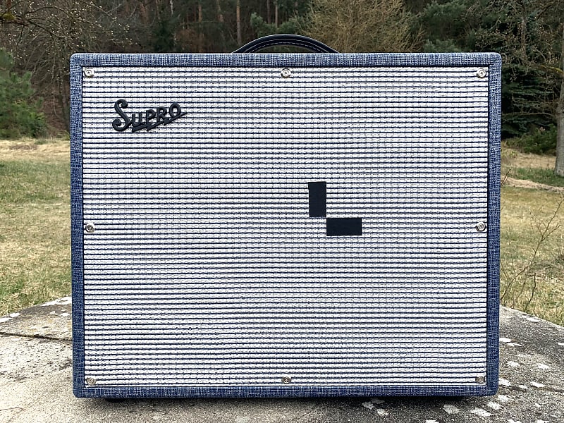 Supro Thunderbolt S6420 Reissue 2014 - Present - Blue Rhino | Reverb