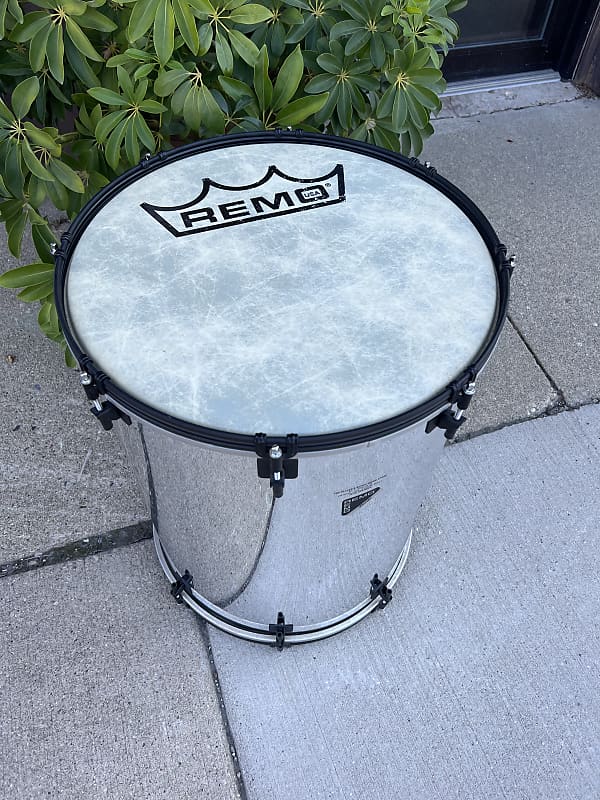 Remo Surdo Drum 18 x 24 - Chrome Wrap | Reverb