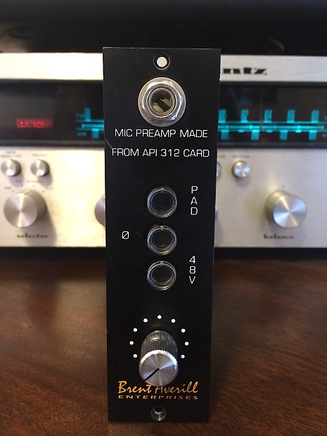 Brent Averill BAE API 312 500 series made from original | Reverb
