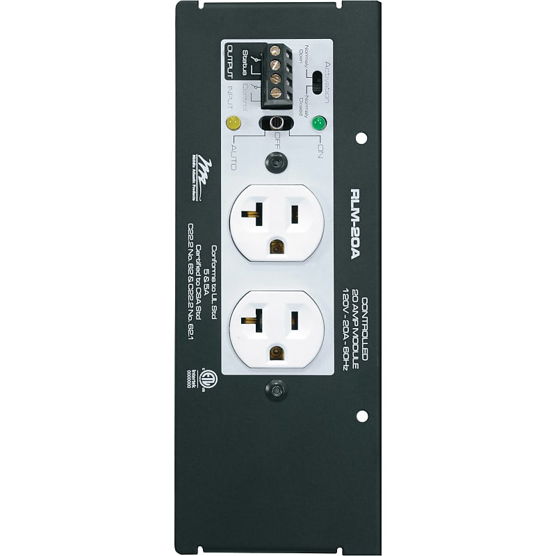 Middle Atlantic - RLM-20A | 20A Remote Control Power Module | Reverb