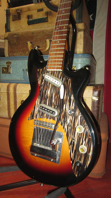 ~1964 Framus Strato Electric Double Pickup Solidbody Sunburst | Reverb