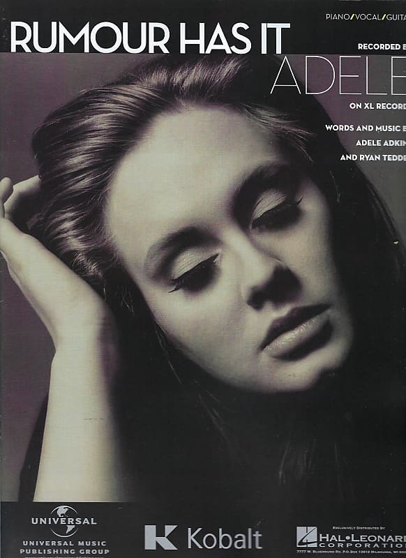 Adele Rumour Has It Sheet Music | Reverb