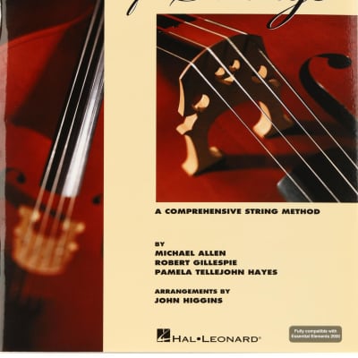 Hal Leonard Essential Elements for Strings - Double Bass Book | Reverb