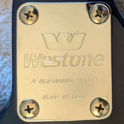 1985 Westone Spectrum MX (MIJ) - Translucent Blue | Reverb