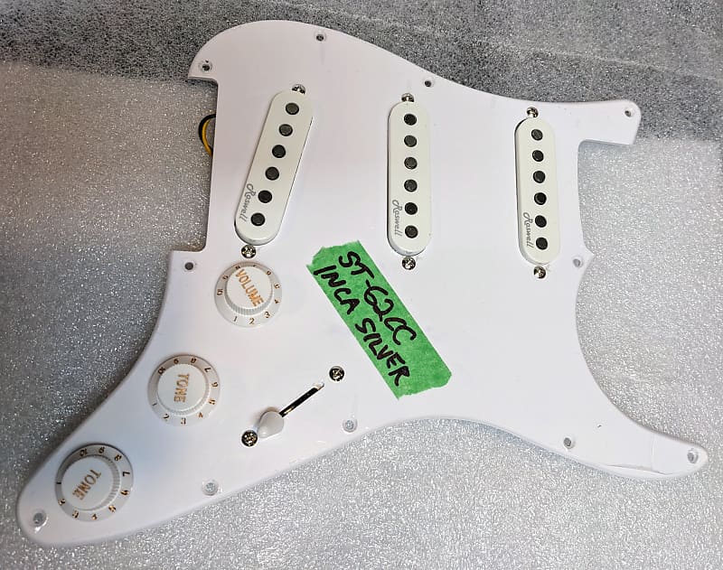SOLDERLESS INSTALL Loaded Pre-wired SSS 11-Hole Single-Ply | Reverb