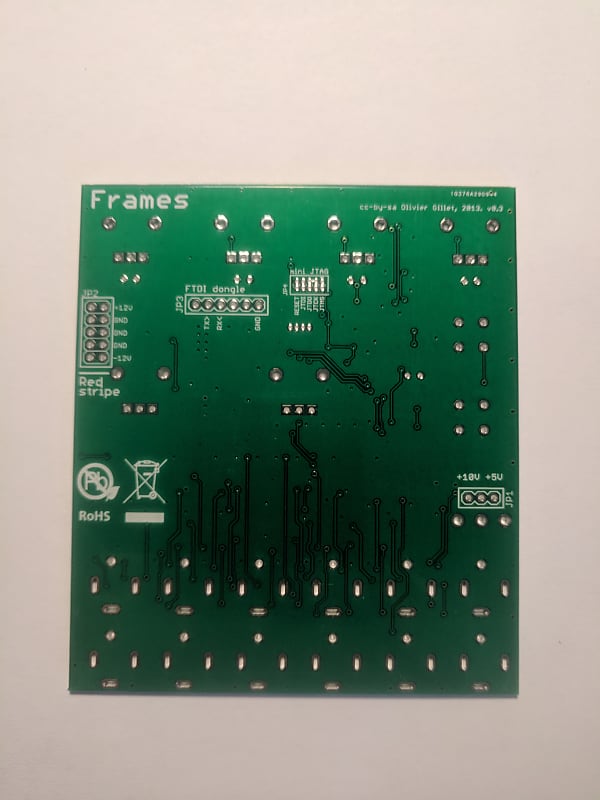 PCB only for DIY Mutable Instruments Frames | Reverb
