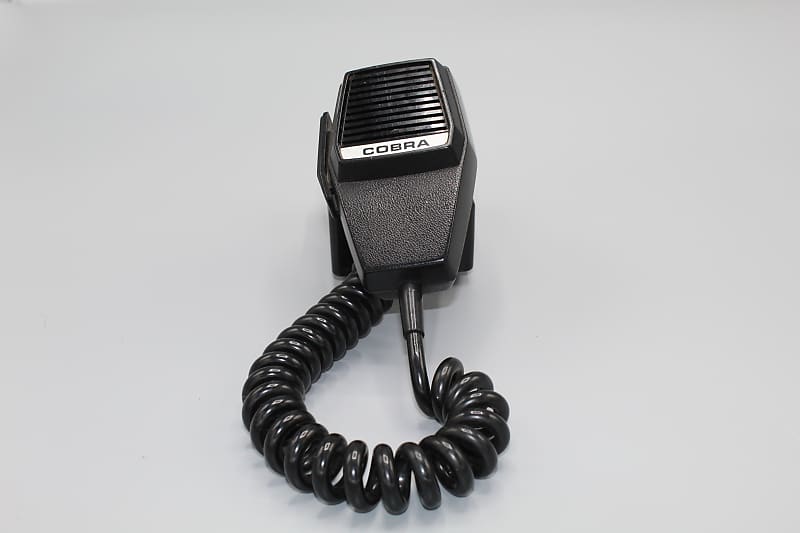Circuit Bent Push-to-Talk Vintage Dynamic CB Microphone | Reverb