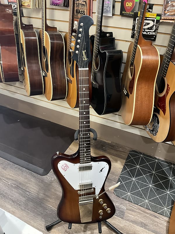 Gibson 64 firebird custom shop reissue 2010 sunburst | Reverb