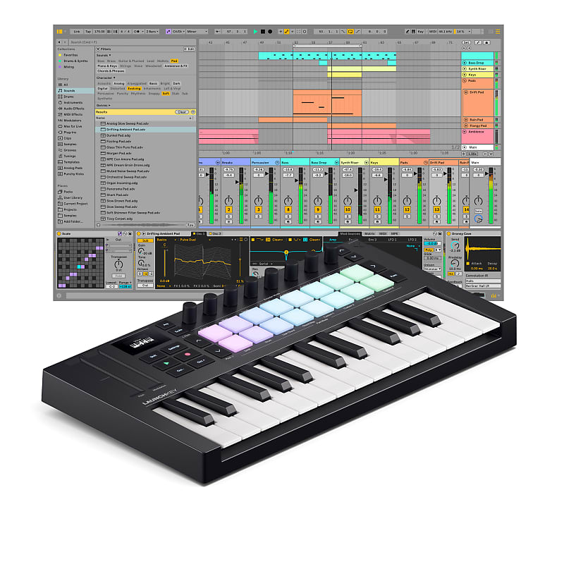 Ableton Live 12 Suite with Novation Launchkey Mini 25 Mk4 | Reverb