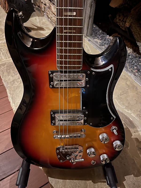 Univox Badazz 70’s - Sunburst | Reverb