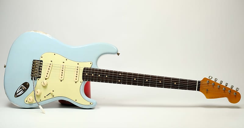 Freakaster Stratocaster Sonic Blue, Relic | Reverb Canada