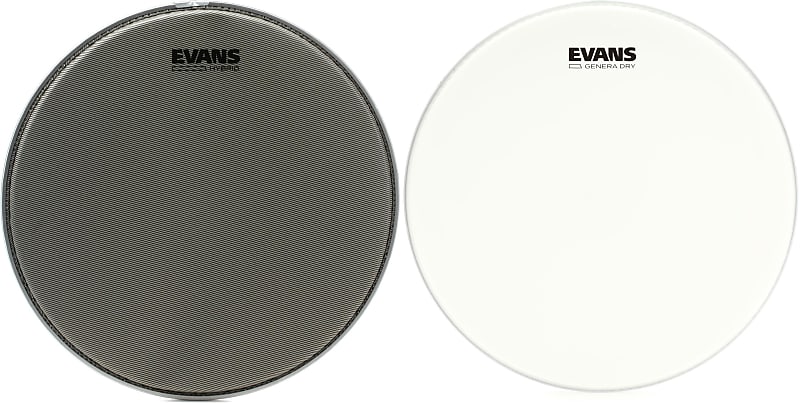 Evans Hybrid Coated Snare Batter - 14 inch Bundle with Evans | Reverb