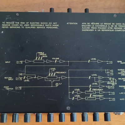 Yamaha PB1 Bass preamp '80s | Reverb