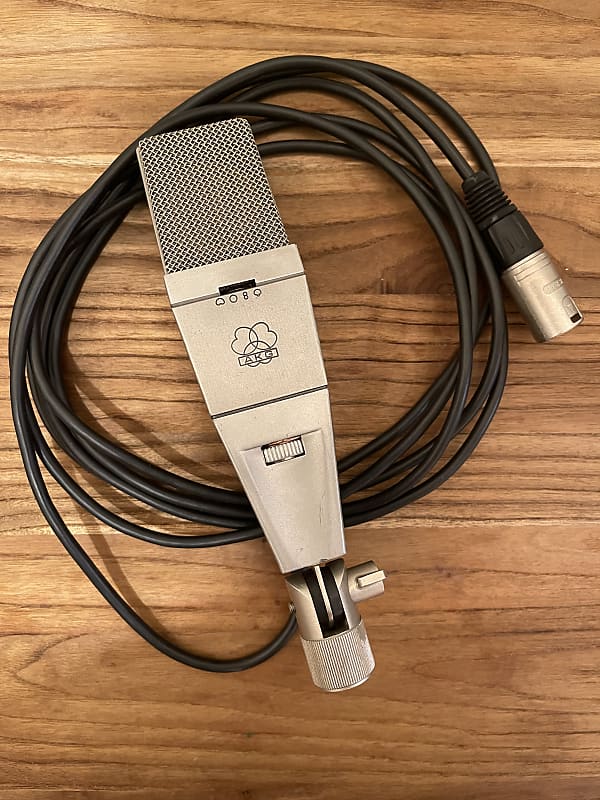 AKG C414 Comb Brass CK12 Vintage Microphone | Reverb