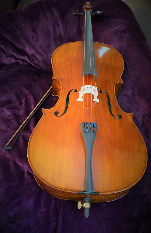 Knilling Cello 112VC 4/4 with Hard Case + Extras | Reverb