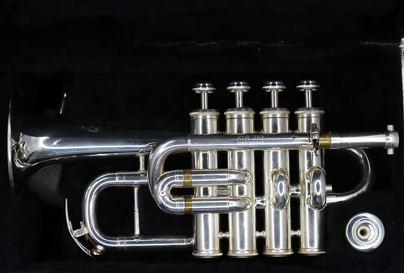 Amati ATR 383 -- Silver (Case, Mouthpiece, Extra Receiver) | Reverb