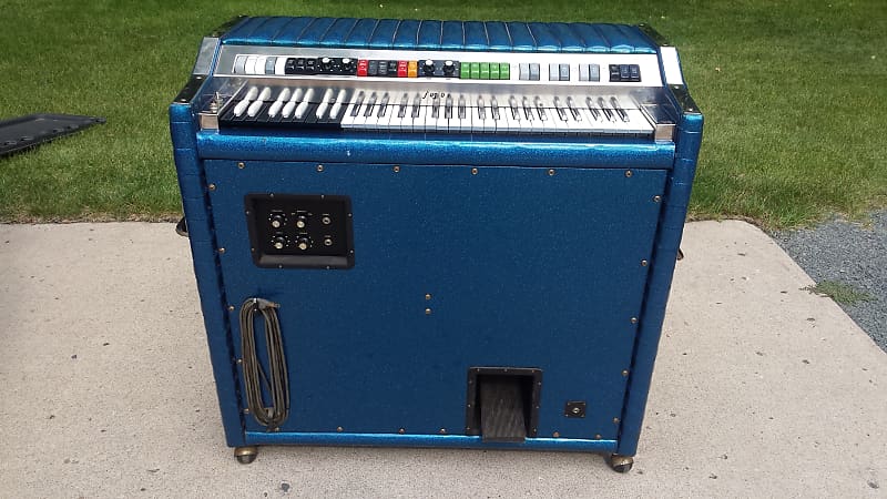 Kustom Organ 1968/69 Blue Sparkle | Reverb