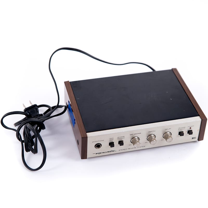 Realistic 42-2108 Stereo Reverb System Owned By Moby | Reverb