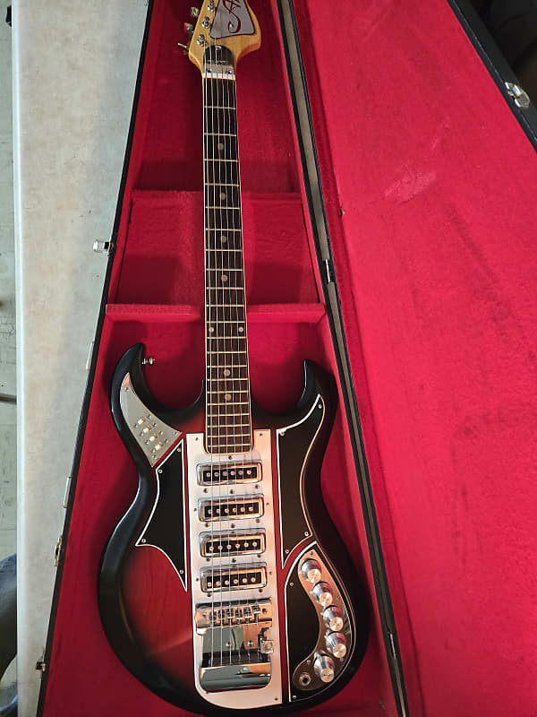 Apollo 2235 Deluxe 1967 - Red Burst | Reverb