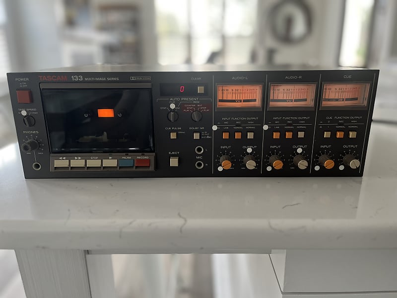 TASCAM 133 Multi-Image Series Professional 2-Speed Cassette | Reverb