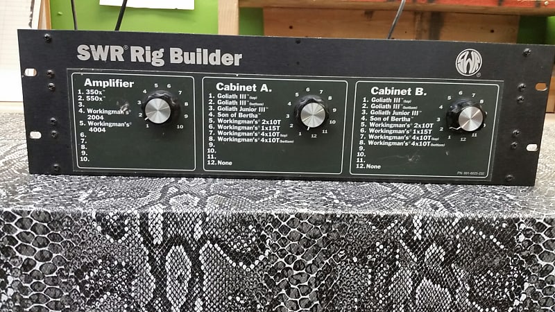 SWR Rig Builder | Reverb