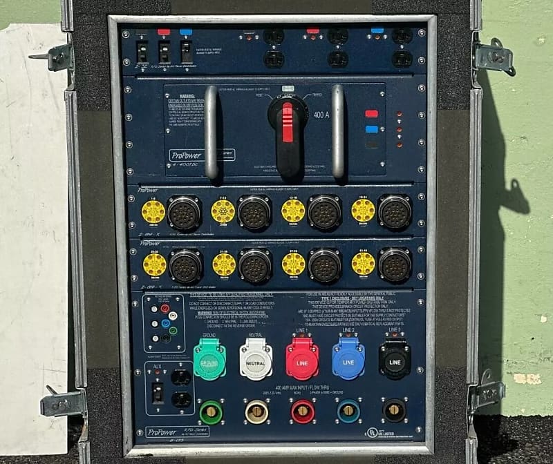 400A Pro Power Distro 208v 20a x48 Soca19, l21-30x3, L620x3 | Reverb