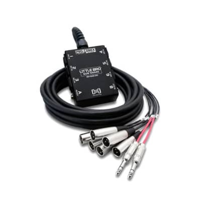 Hosa SH-6X2-30 30 Foot Pro-Conex Little Bro Sub Snake, Hosa 6 | Reverb