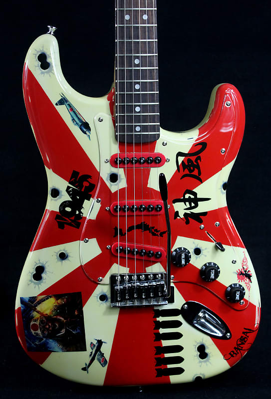 Custom Painted and Upgraded Fender Squier SE Strat (Aged and | Reverb