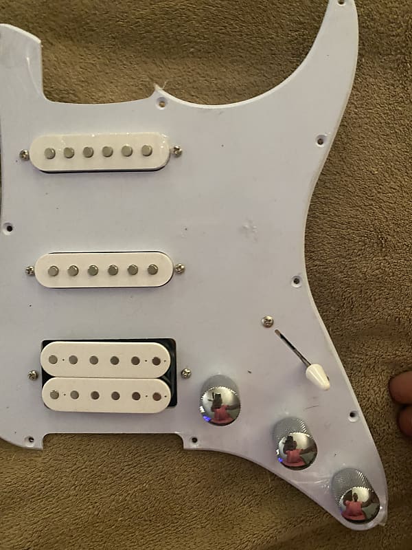 Pre wired pick guard with ssh prewired kramer | Reverb