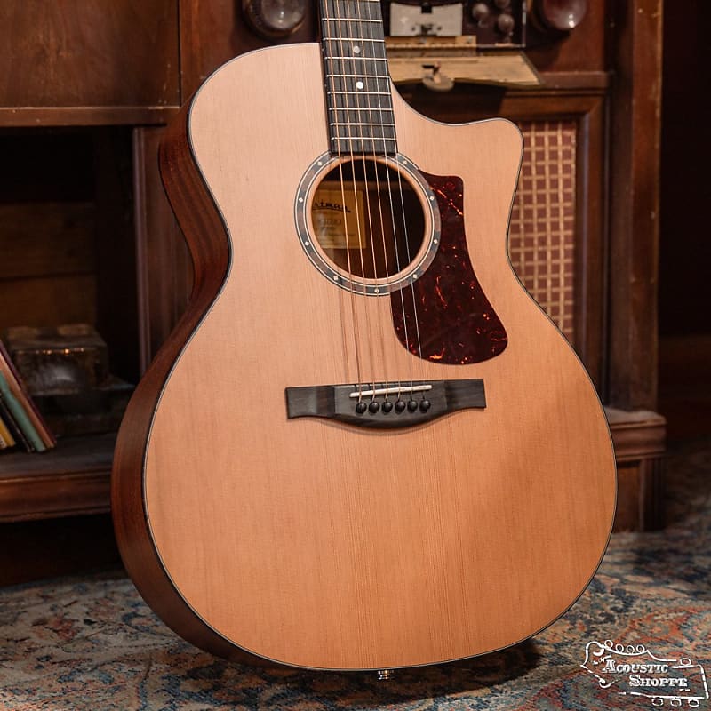 Eastman AC122-2CE Cedar/Sapele Acoustic w/ Fishman Pickup | Reverb