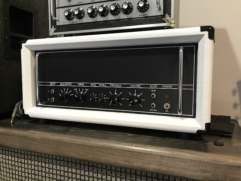 Hilbish Matamp GT120 Clone with Mercury Magnetics 2020 White | Reverb