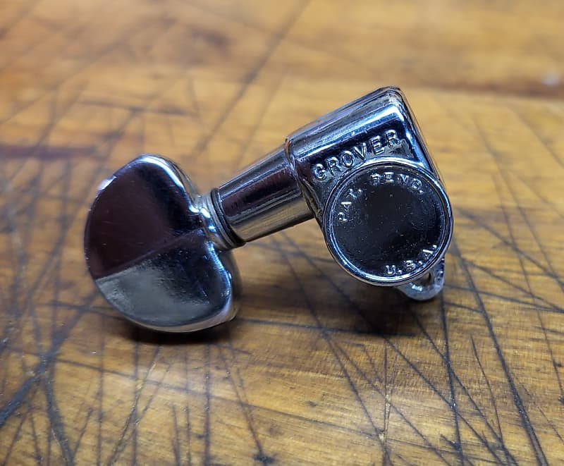 Vintage 1965 Grover Chrome Patent Pending E-G Individual | Reverb