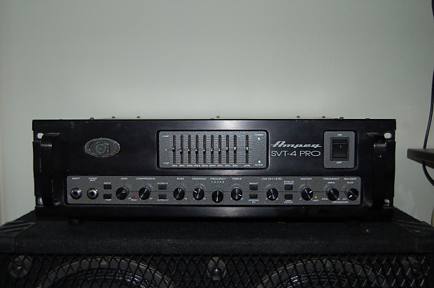 AMPEG SVT 4 PRO (MADE IN USA) Bass Amp + NOS TUBES SVT-4 Pro | Reverb
