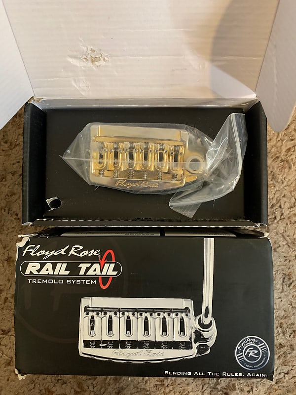 Floyd Rose - Rail Tail Tremolo - Wide Gold - VA-EE004 Guitar | Reverb