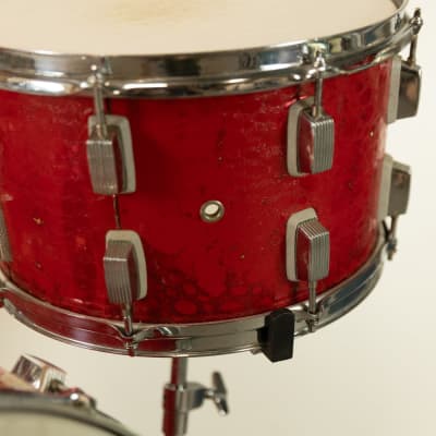 1960s Trixon Telstar Red Croco Drum Set | Reverb