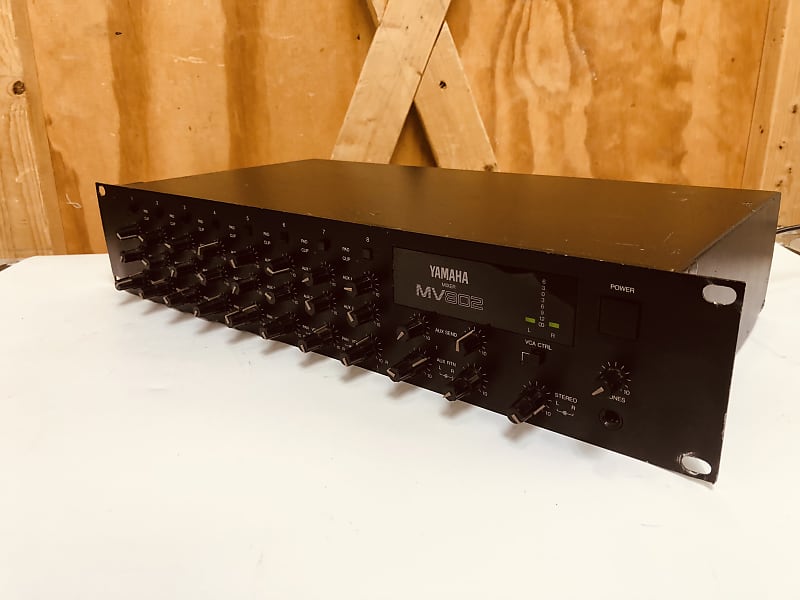 Yamaha MV202 Two Channel Line Mixer - Tested and Working | Reverb