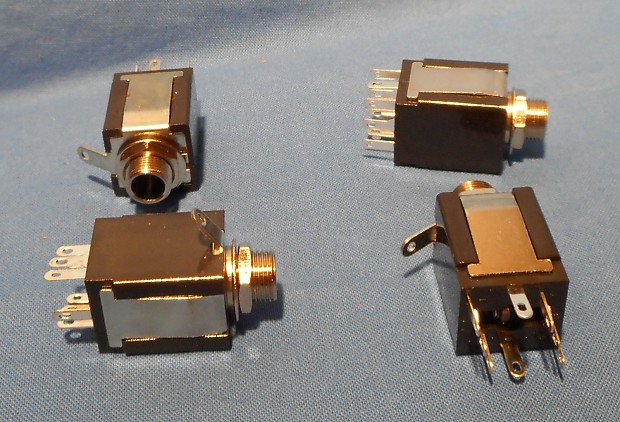 4 New ¼ Inch Stereo Input Jacks From Parker For Electric | Reverb