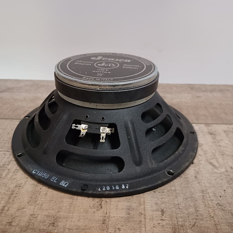 Jensen Jet Series C10/50 EL 8 Ohm 10" vintage guitar speaker | Reverb