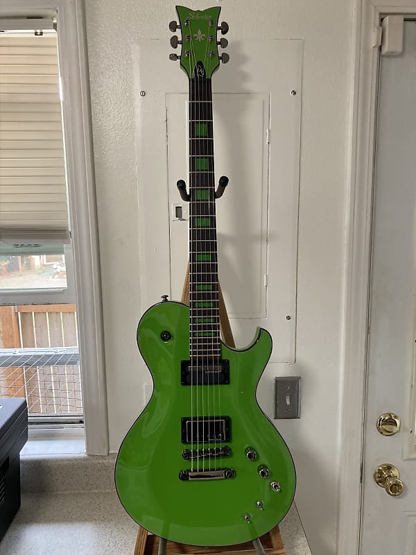 Schecter DIAMOND SERIES Kenny Hickey Solo-6 EX/S Steele Green | Reverb