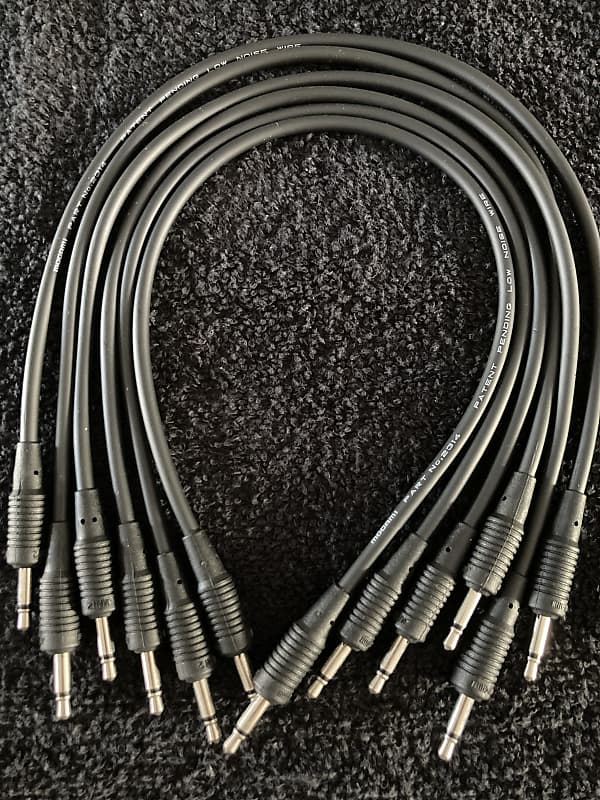 Mogami Pure Patch Eurorack Cables 6 Pack | Reverb