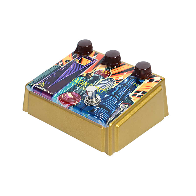 2019 Guitar Pedal Clean Boost Effect Classic Enclosure | Reverb