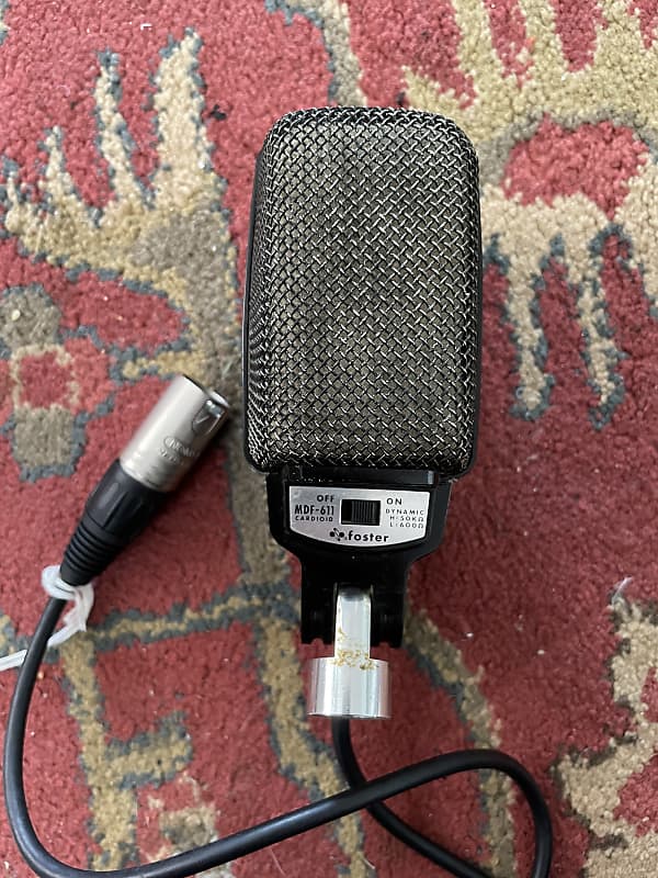 Foster MDF-611 Vintage Microphone (AKG D12 Japanese Clone) | Reverb