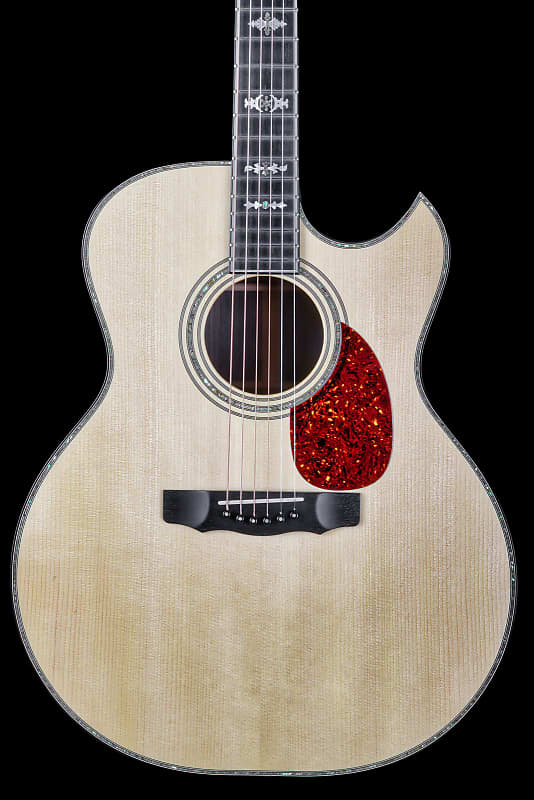 Rare and spectacular 2002 James Olson Jumbo Cutaway, Indian | Reverb