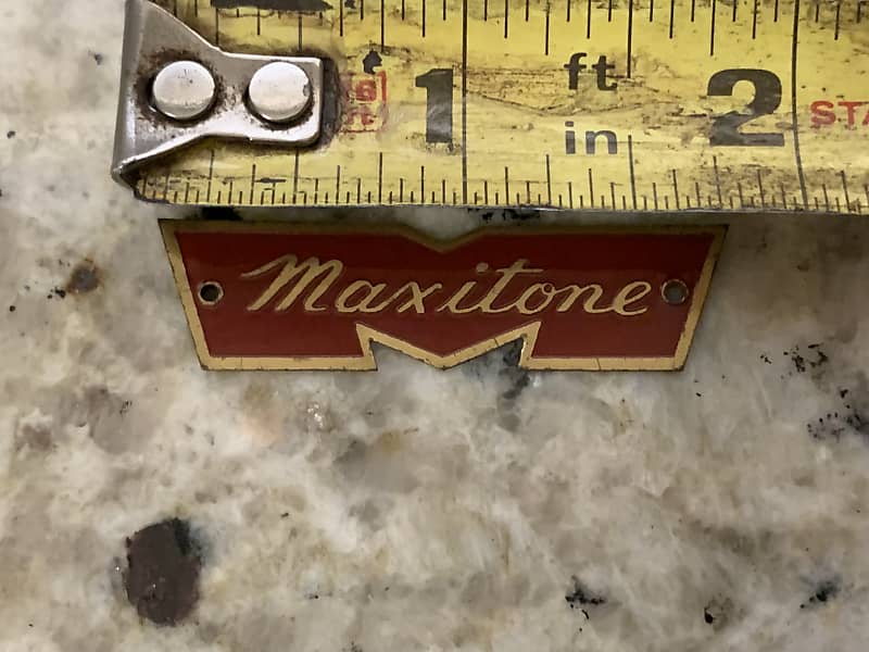 Maxitone Guitar Headstock Logo 60’s | Reverb