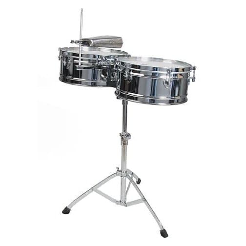 Toca Steel Timbale Set 14" & 15" | Reverb