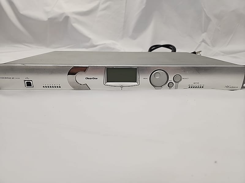 ClearOne Converge SR 1212, Digital Sound Processor Mixer | Reverb