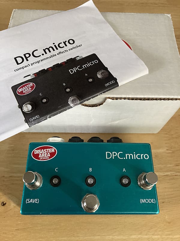 Disaster Area Designs DPC Micro Switcher - Teal | Reverb UK