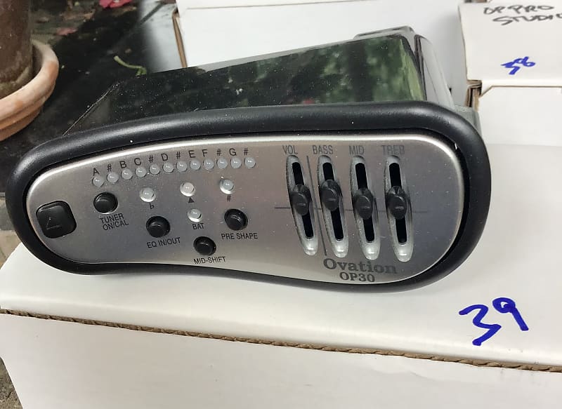 Ovation OP-30 Preamp W/Can #39 | Reverb