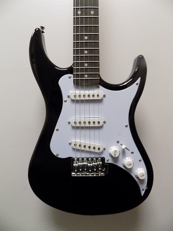 AXL Headliner Series AS-750-3/4BK 3/4 Size Electric Guitar - | Reverb