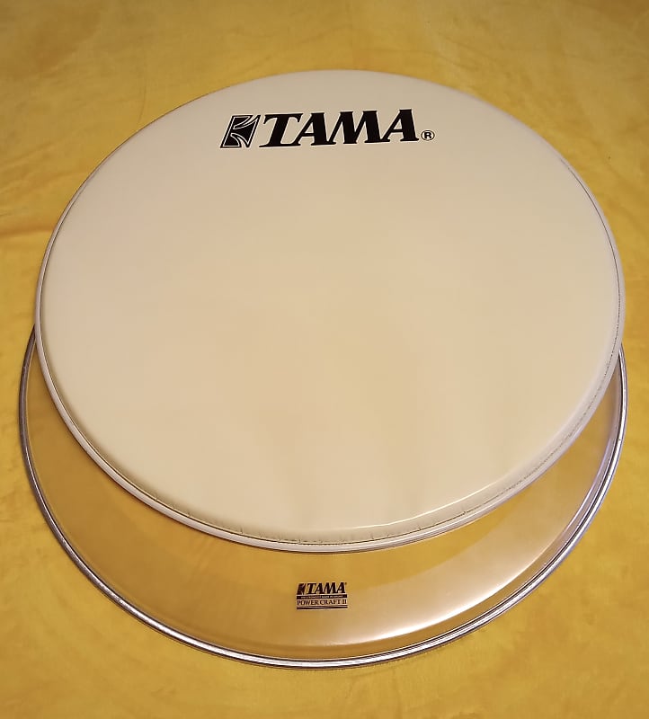 Tama CT24BMSV, 24" Bass Drum Front & Batter Heads Made by | Reverb
